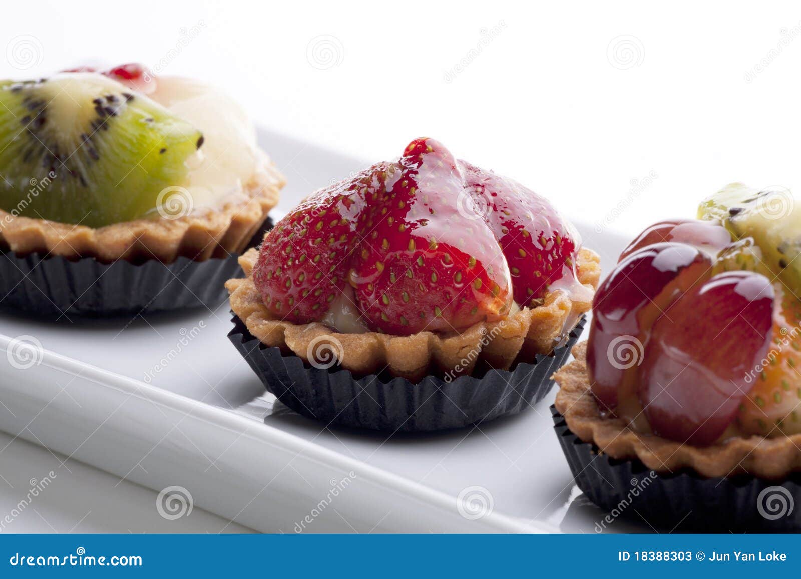 Fruit Tarts stock image. Image of grape, delicacy, bakery - 18388303