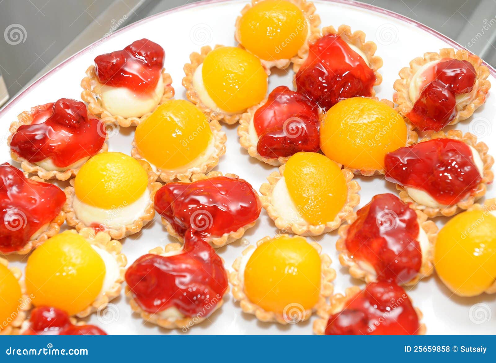 Fruit tarts stock photo. Image of decoration, fancy, calories - 25659858