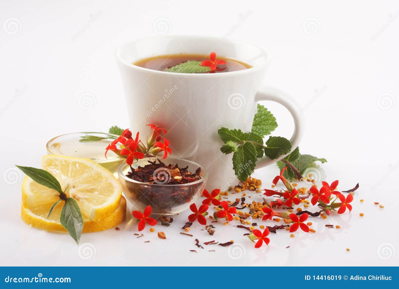 Fruit tea stock image. Image of teacup, liquid, refreshment - 14416019