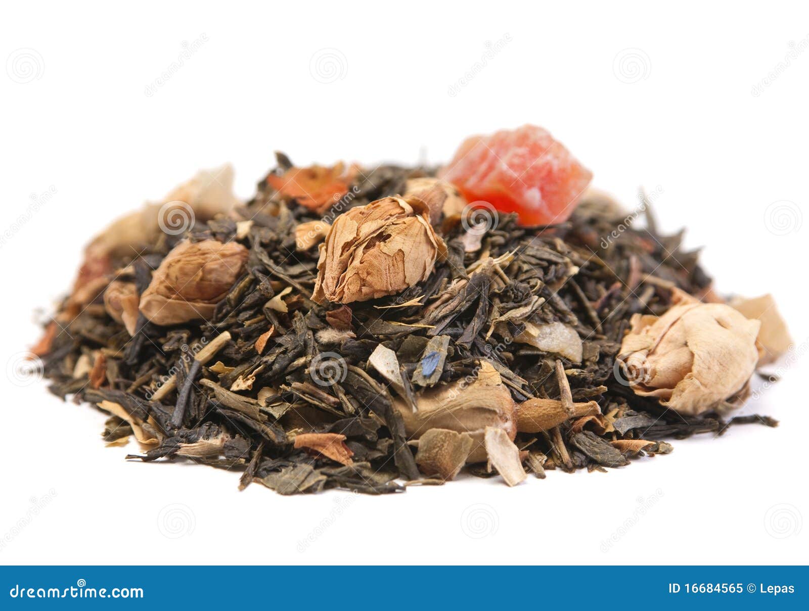 Fruit tea heap stock image. Image of herbal, white, herb - 16684565