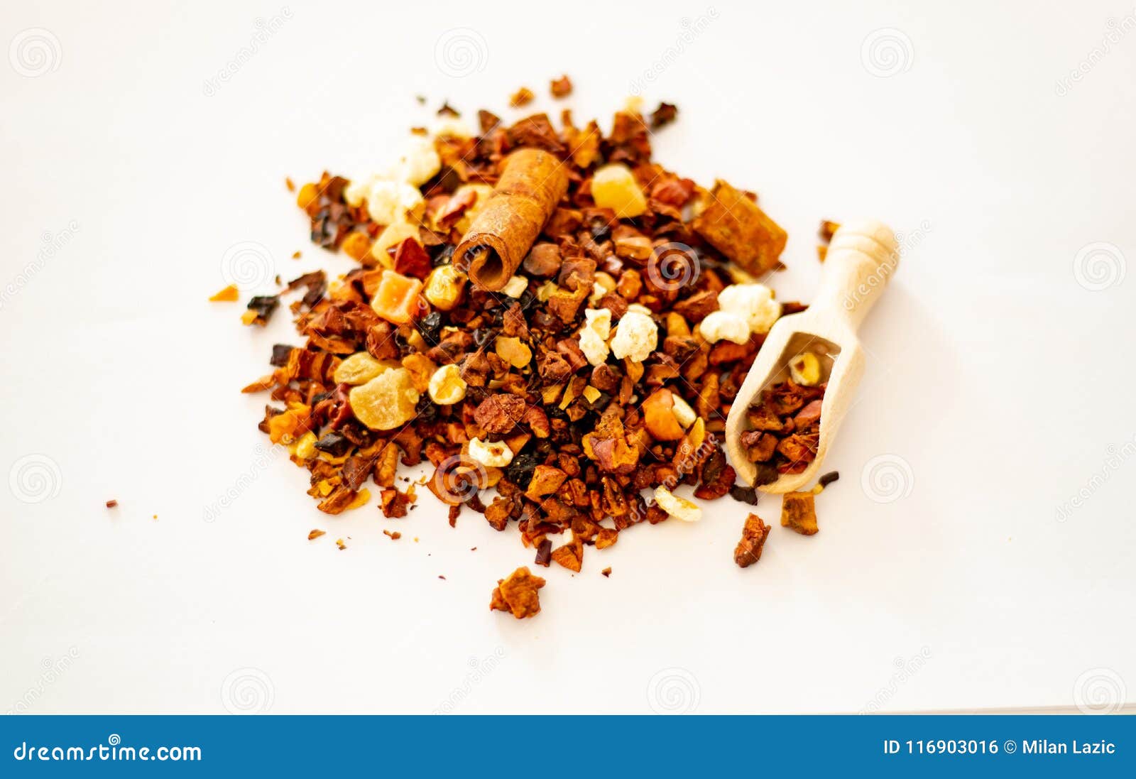 Fruit Tea on White Background Stock Photo - Image of sugar, papaya ...