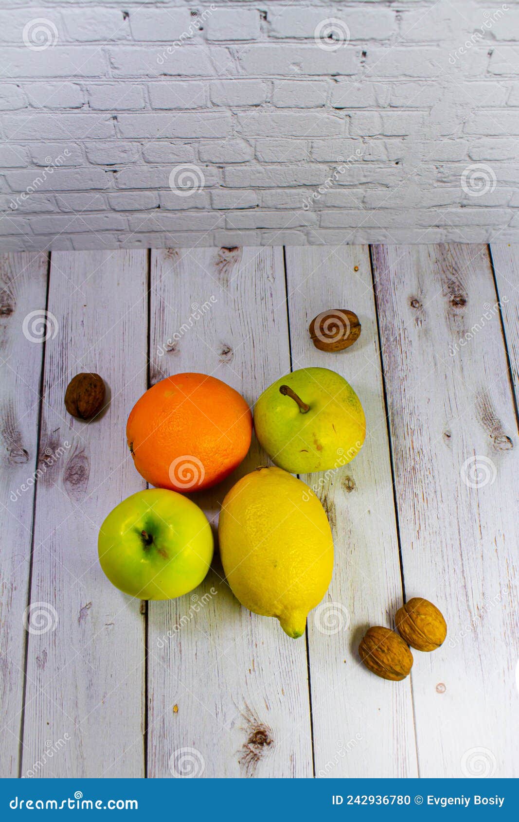 Fruit team with nuts stock photo. Image of team, nuts - 242936780