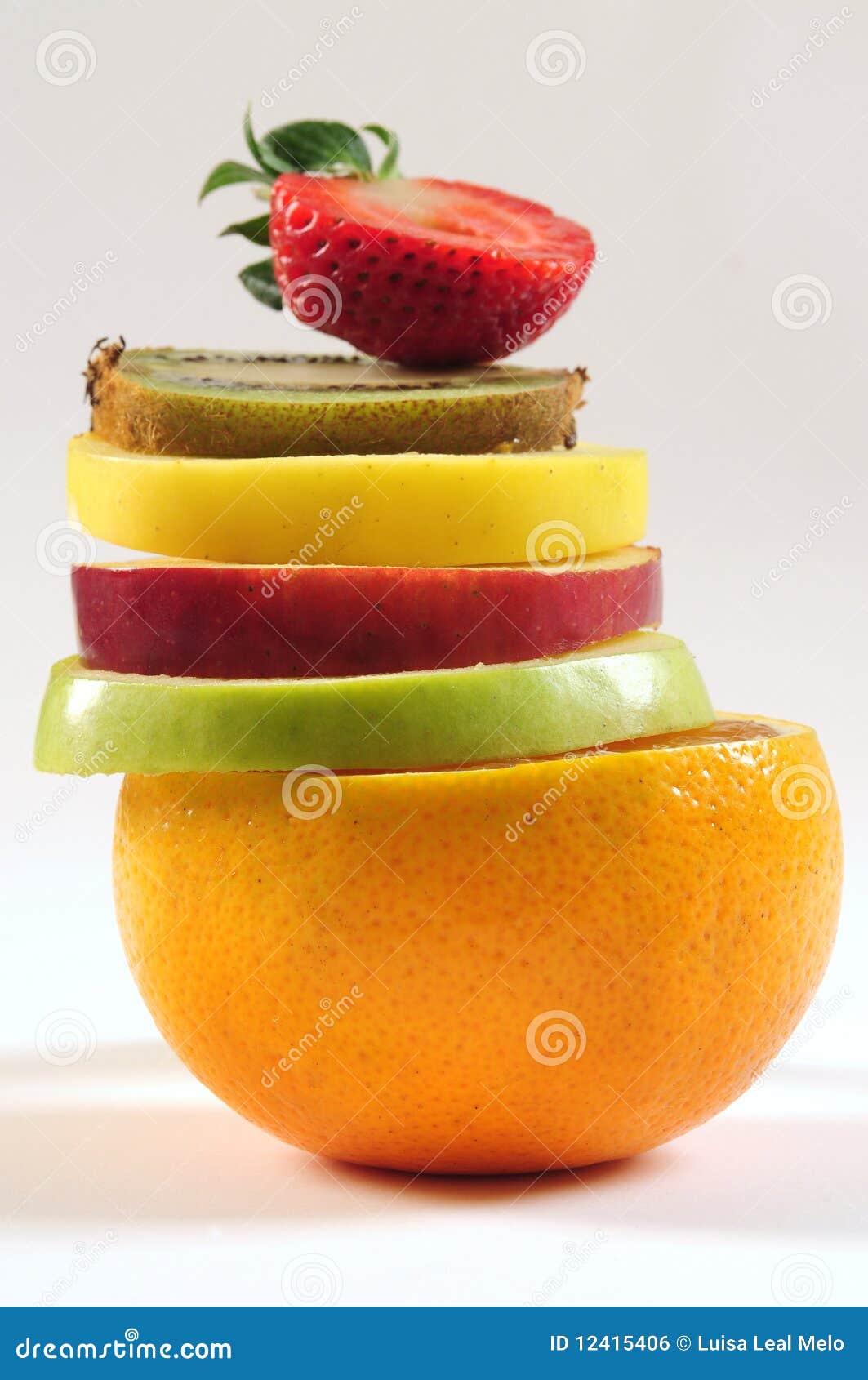 Fruit Tower Royalty-Free Stock Image | CartoonDealer.com #24121492
