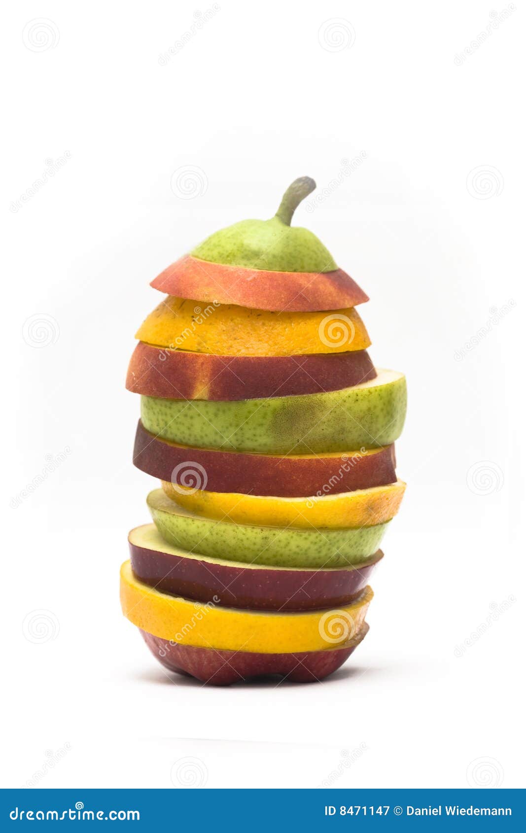 Fruit Tower stock image. Image of tasty, organic, color - 8471147