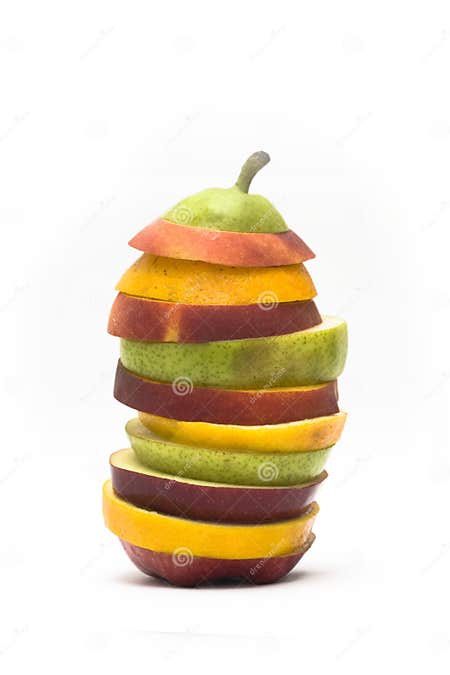 Fruit Tower stock image. Image of tasty, organic, color - 8471147