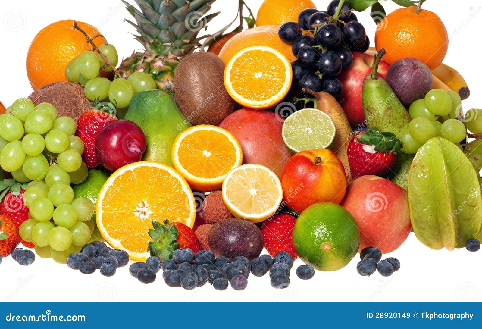 Fruit variety stock image. Image of colorful, pineapple - 28920149