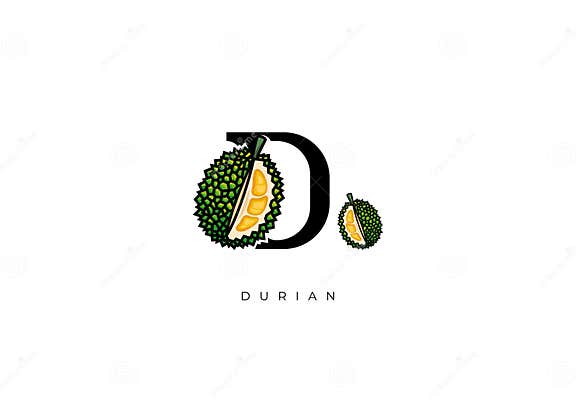 Green DURIAN FRUIT Vector, Great Combination of Durian Symbol with ...
