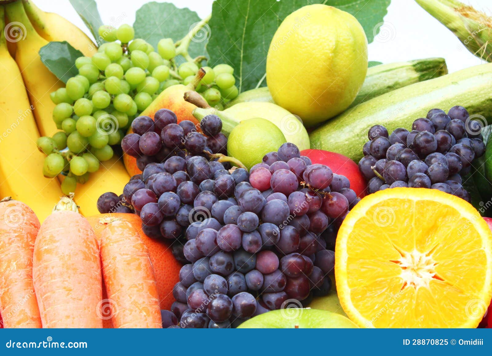 Fruit and vegetable stock image. Image of fresh, energy - 28870825