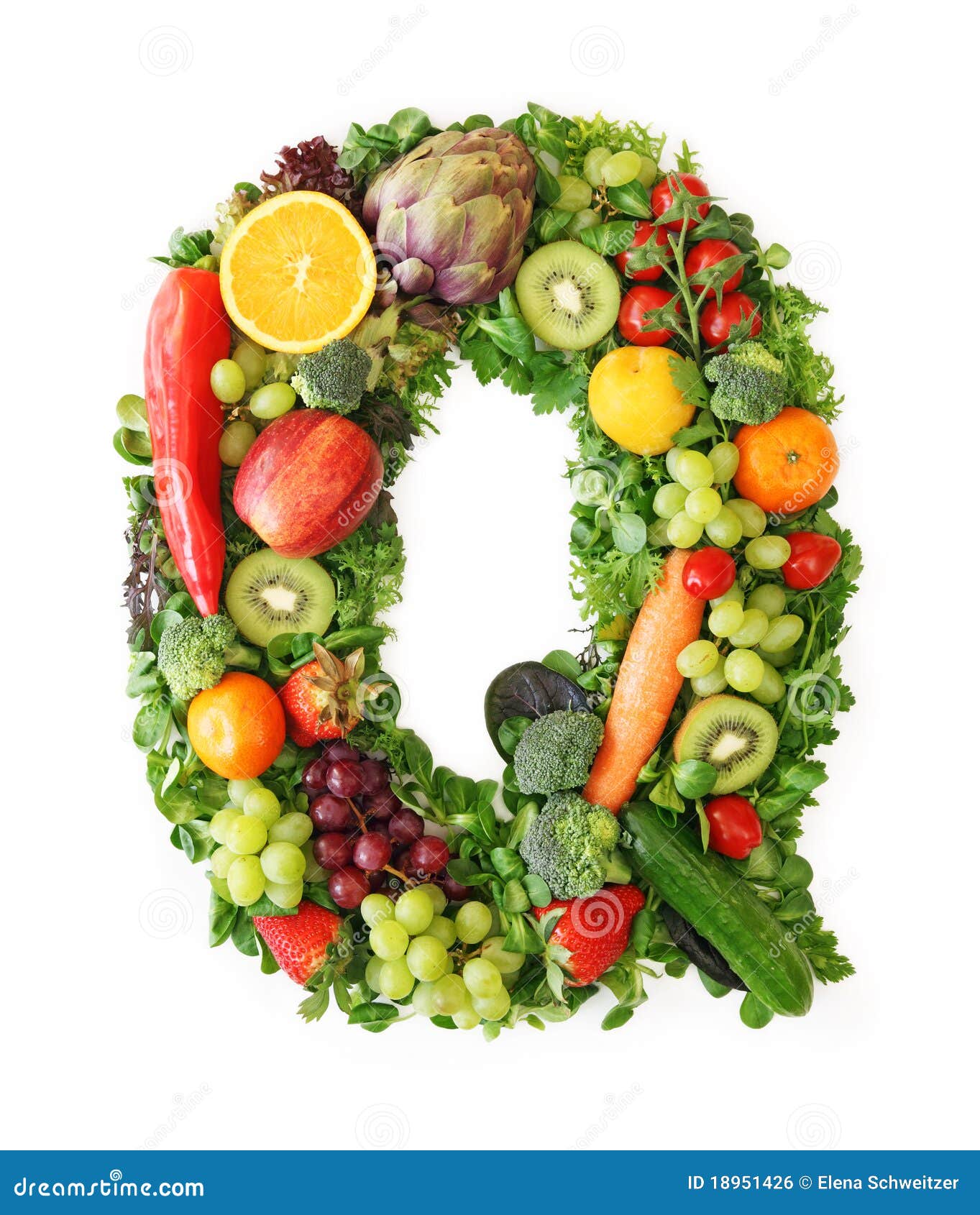 Fruit and Vegetable Alphabet Stock Photo - Image of isolated, vegetable ...