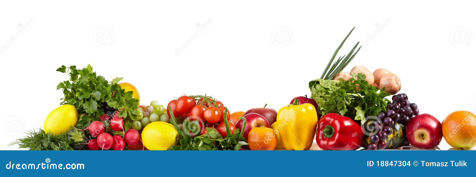 Fruit and Vegetable Borders Stock Photo - Image of edibles, vitamins ...