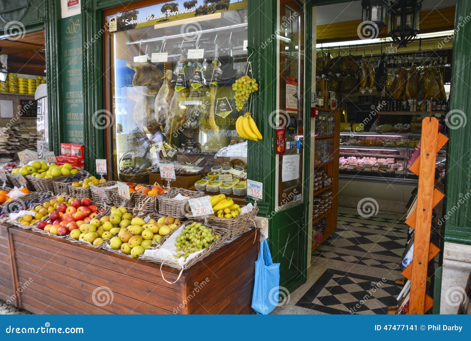 Fruit and Vegetable Shop in Lisbon Editorial Photo - Image of food ...