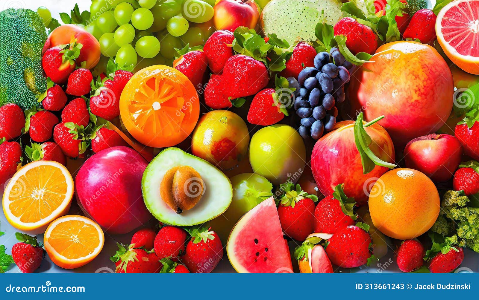 Fruit and Vegetable Textures Stock Illustration - Illustration of vegan ...