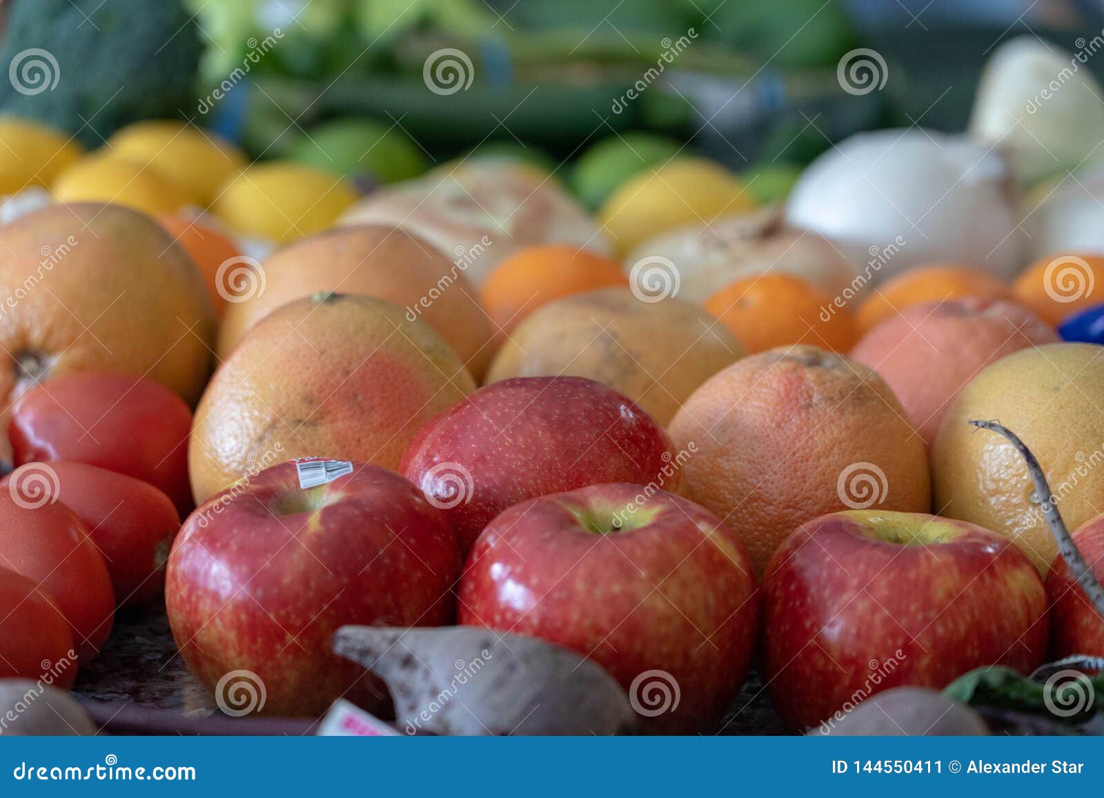 Fruit and Vegetables Sorted by Color Stock Image - Image of fennel ...