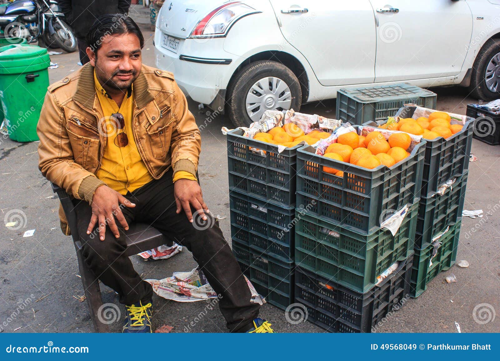 Fruit vendor editorial stock image. Image of nature, business - 49568049