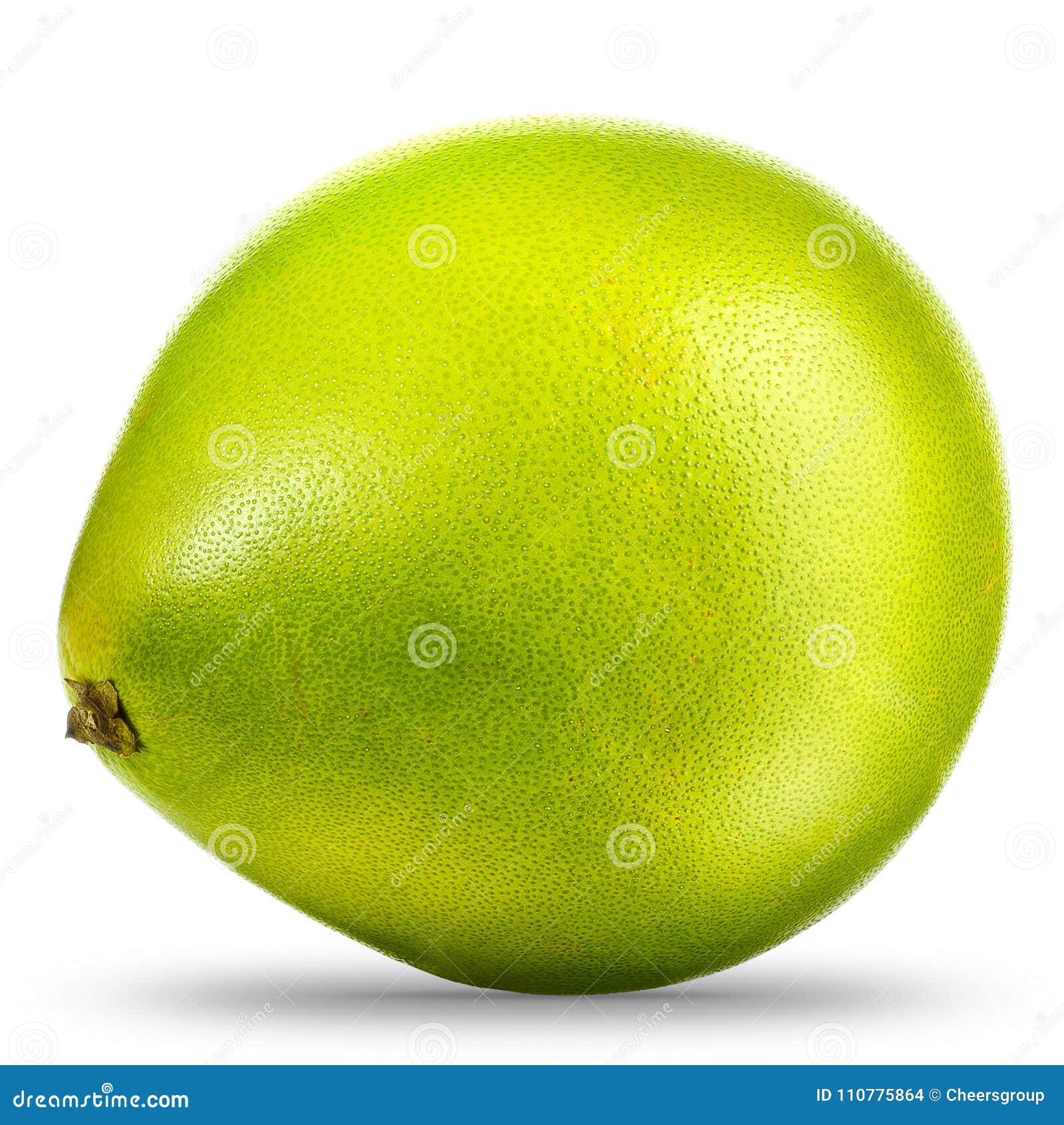 Fruit Vert De Pamplemousse Avec Le Chemin De Coupure Photo stock ...