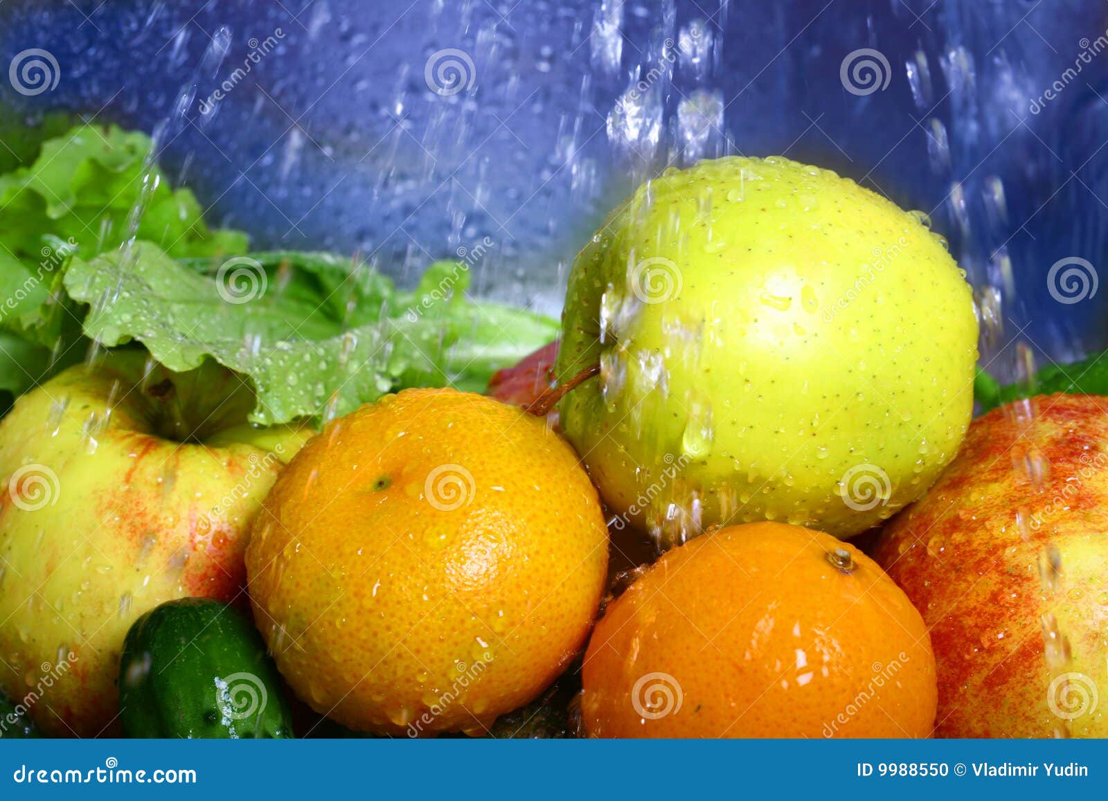 Fruit washing stock photo. Image of wash, drop, summer - 9988550