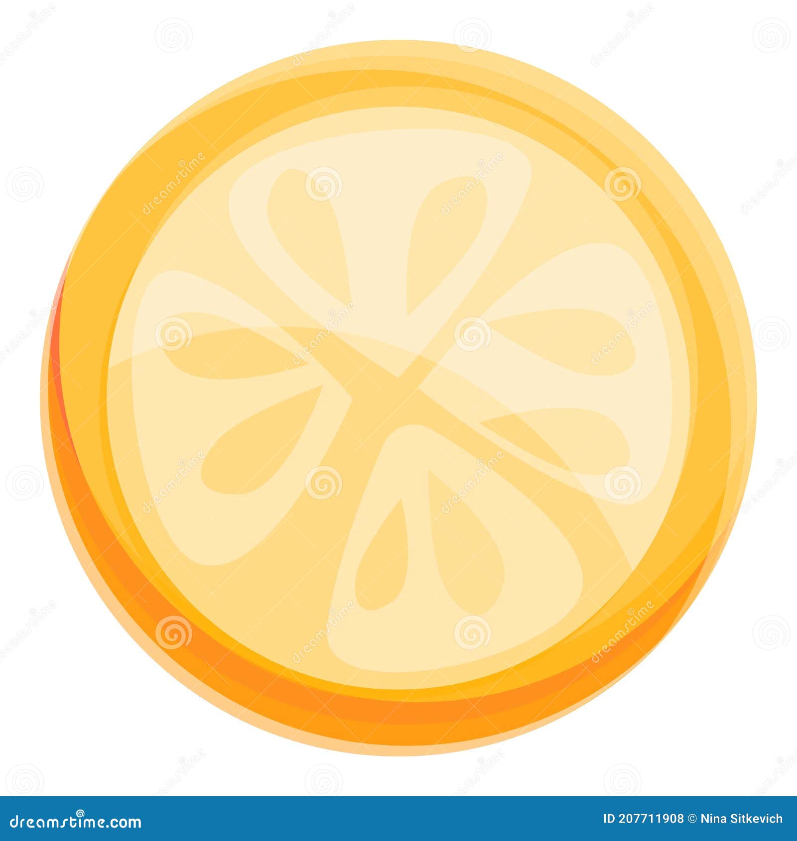Fruit Waste Icon, Cartoon Style Stock Illustration - Illustration of ...