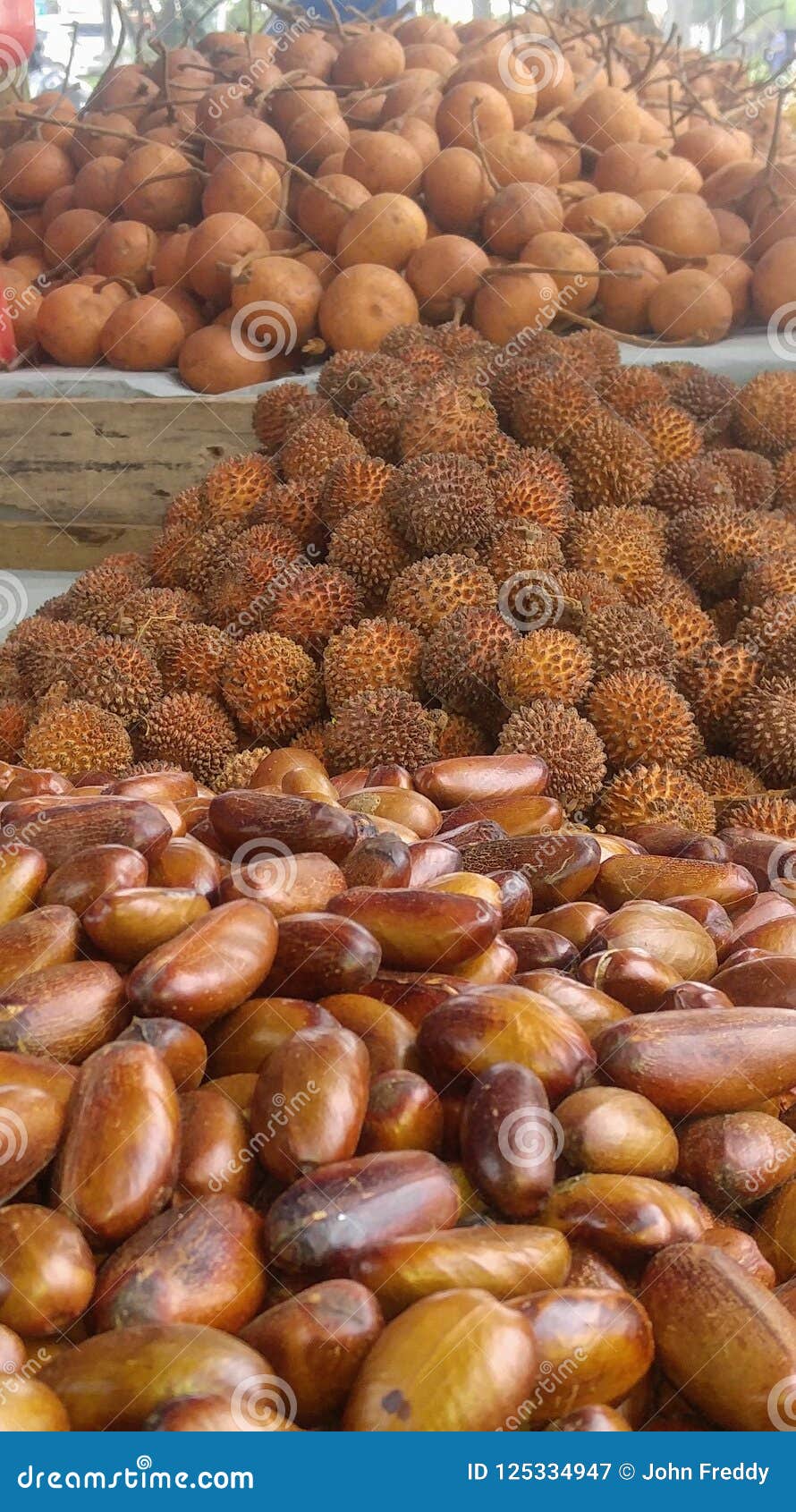 Fruit from West Kalimantan Forest Stock Image - Image of wich, west ...