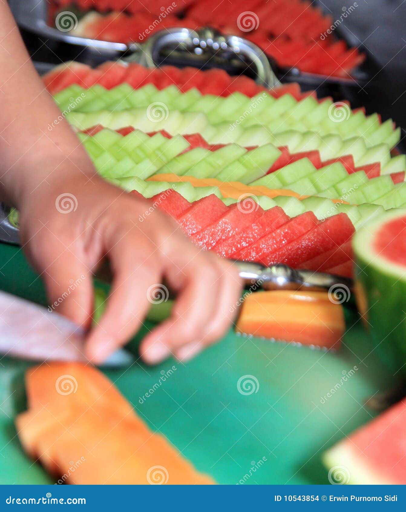 Fruits stock photo. Image of fruit, human, melon, buffet - 10543854