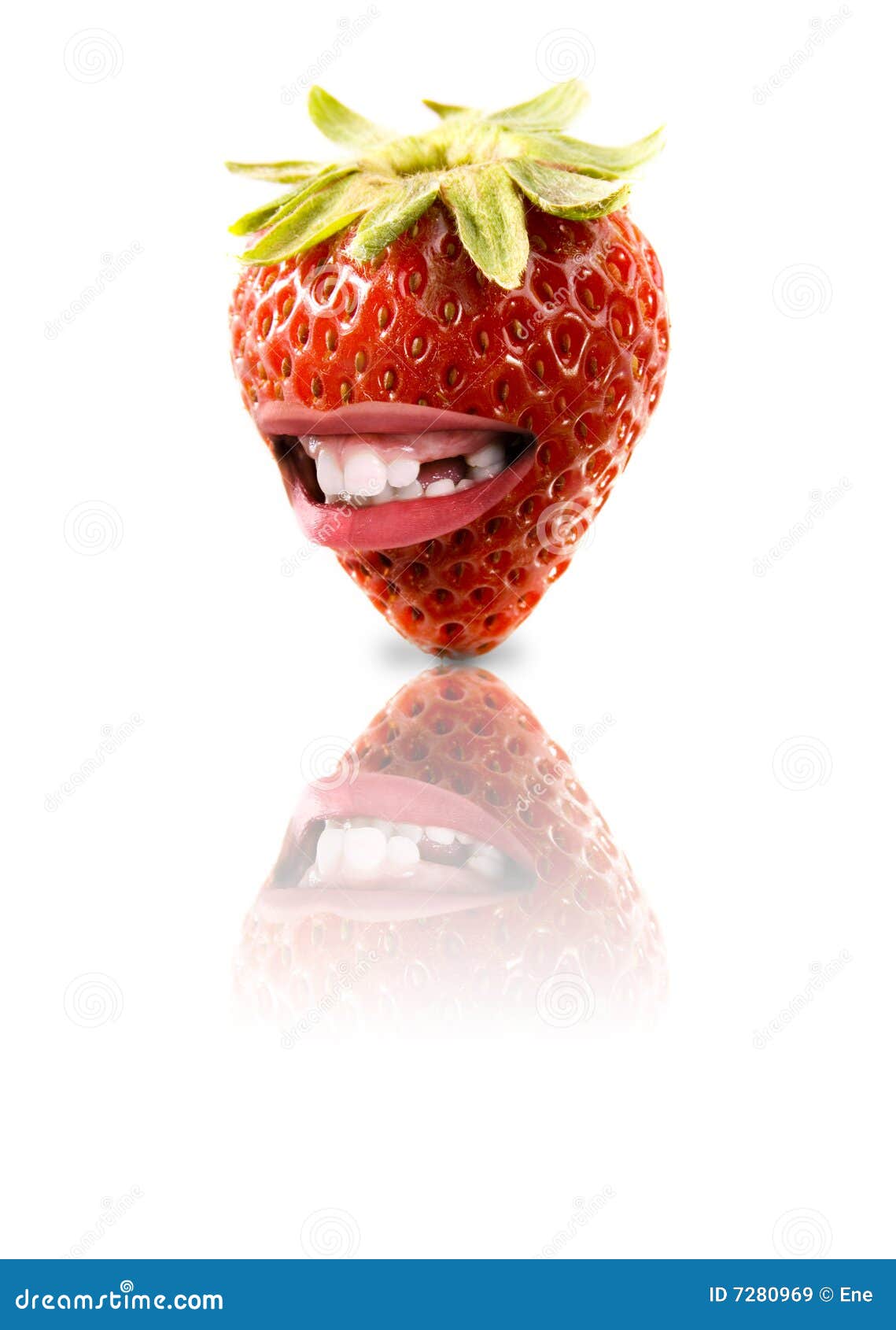 Fruits stock image. Image of teeth, mouth, surreal, isolated - 7280969