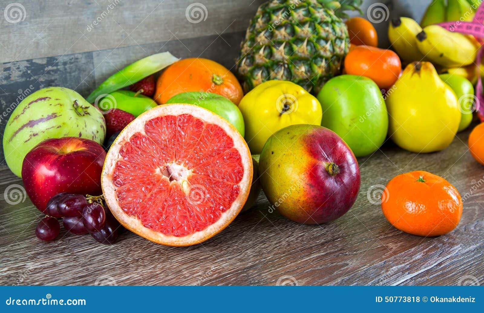 Fruits All Together stock photo. Image of lots, kiwi - 50773818
