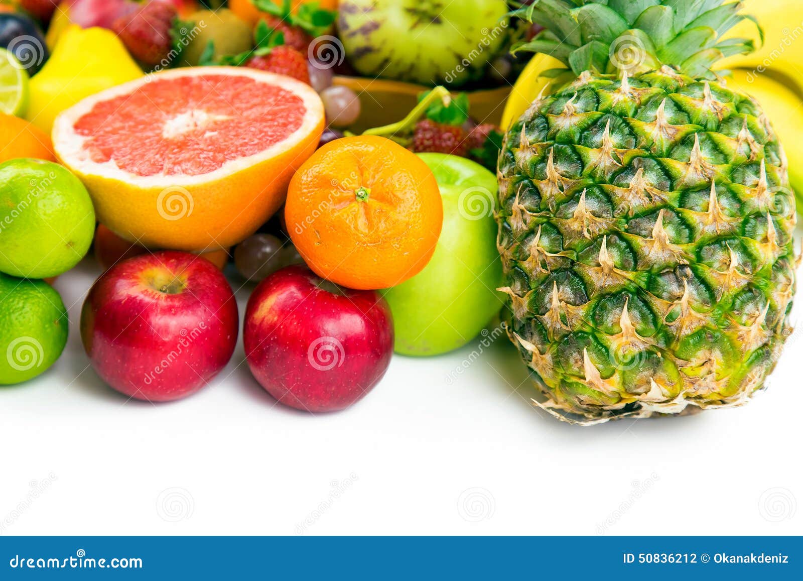 Fruits All Together stock photo. Image of juicy, grapes - 50836212