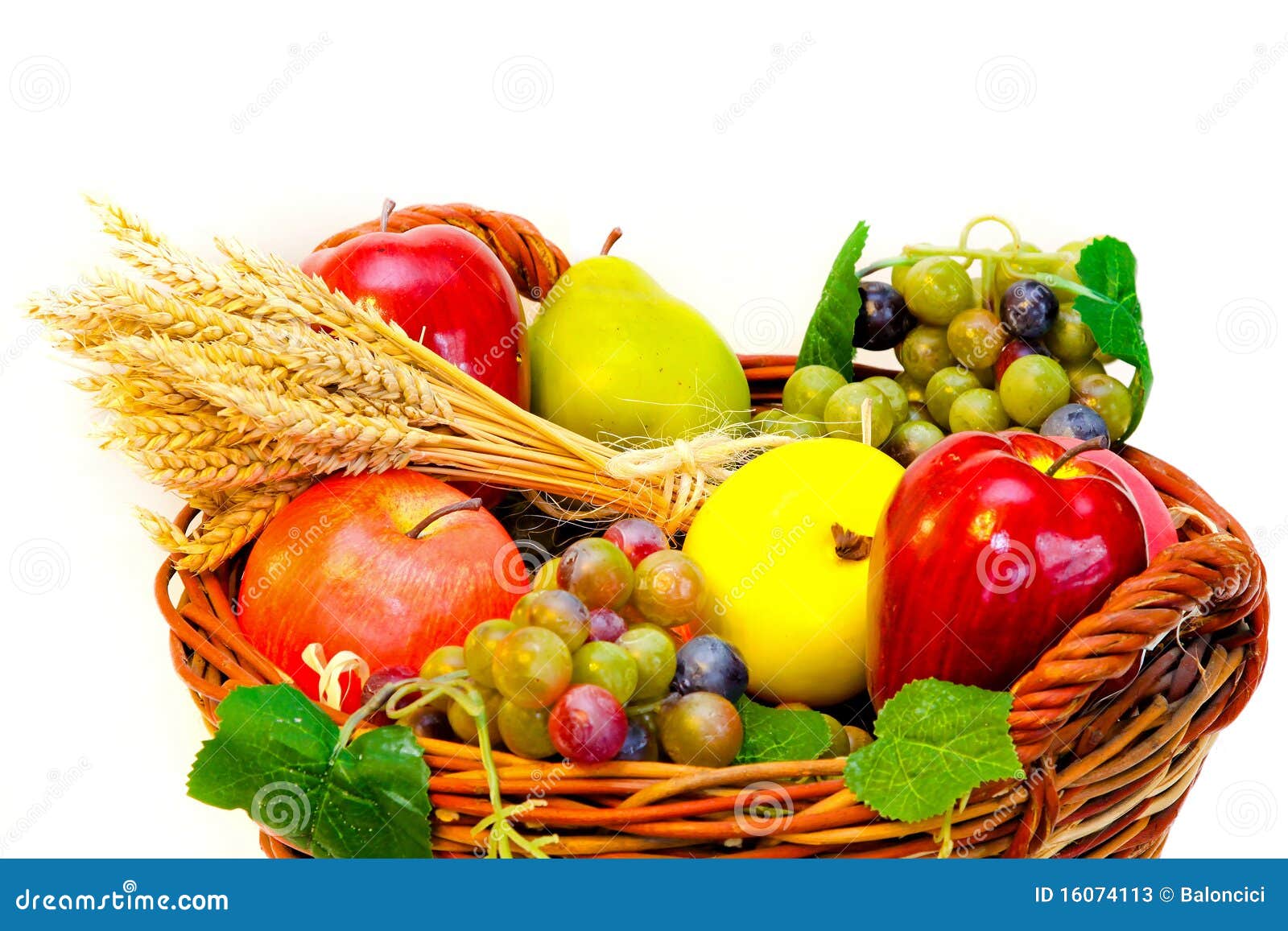 Fruits in basket stock image. Image of fresh, natural - 16074113