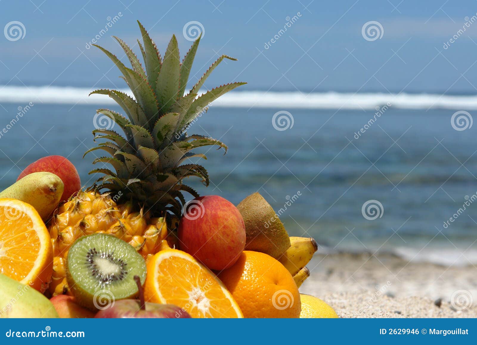 Fruits on bottom lagoon stock photo. Image of good, juices - 2629946