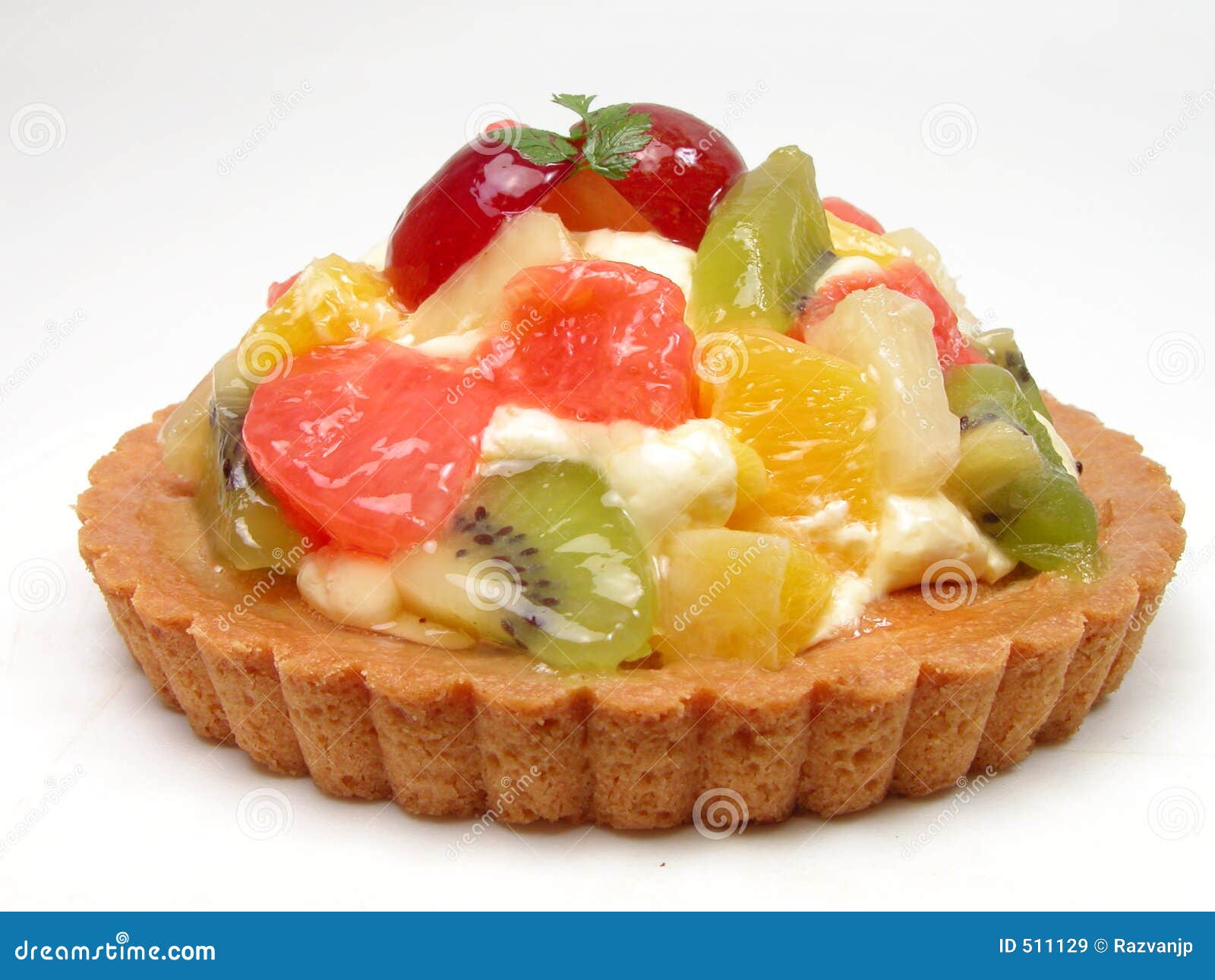 Fruits cake stock image. Image of object, sweet, isolated - 511129