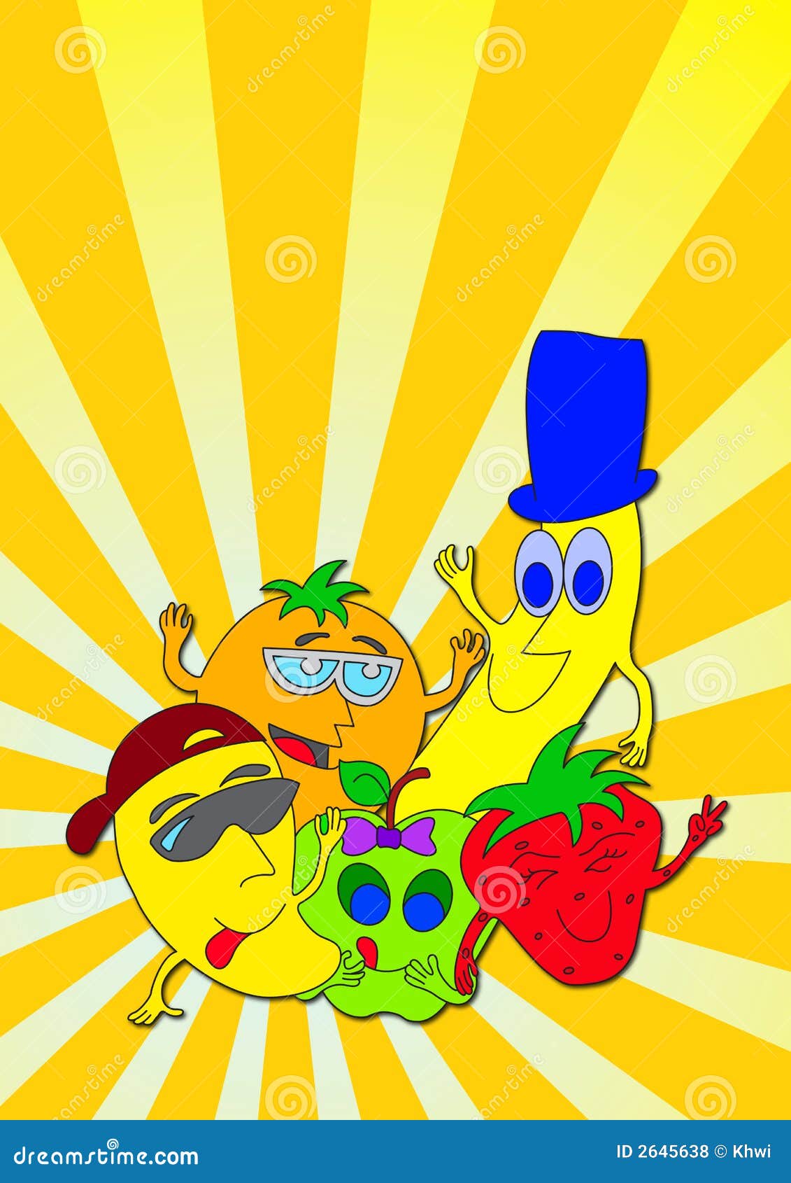 Fruits Cartoon Royalty Free Stock Photos - Image: 2645638