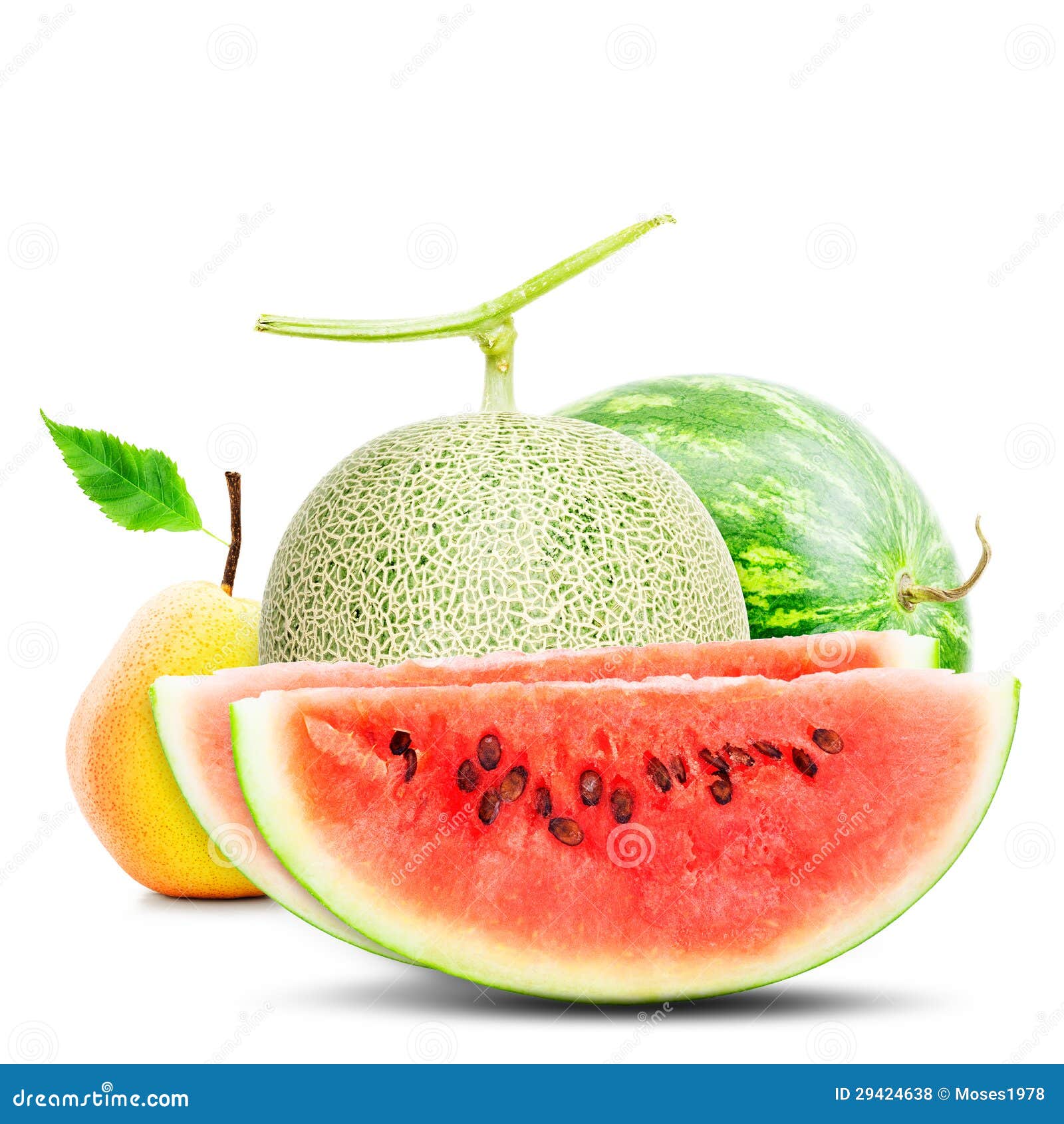 Fruits composition stock photo. Image of healthy, leaf - 29424638