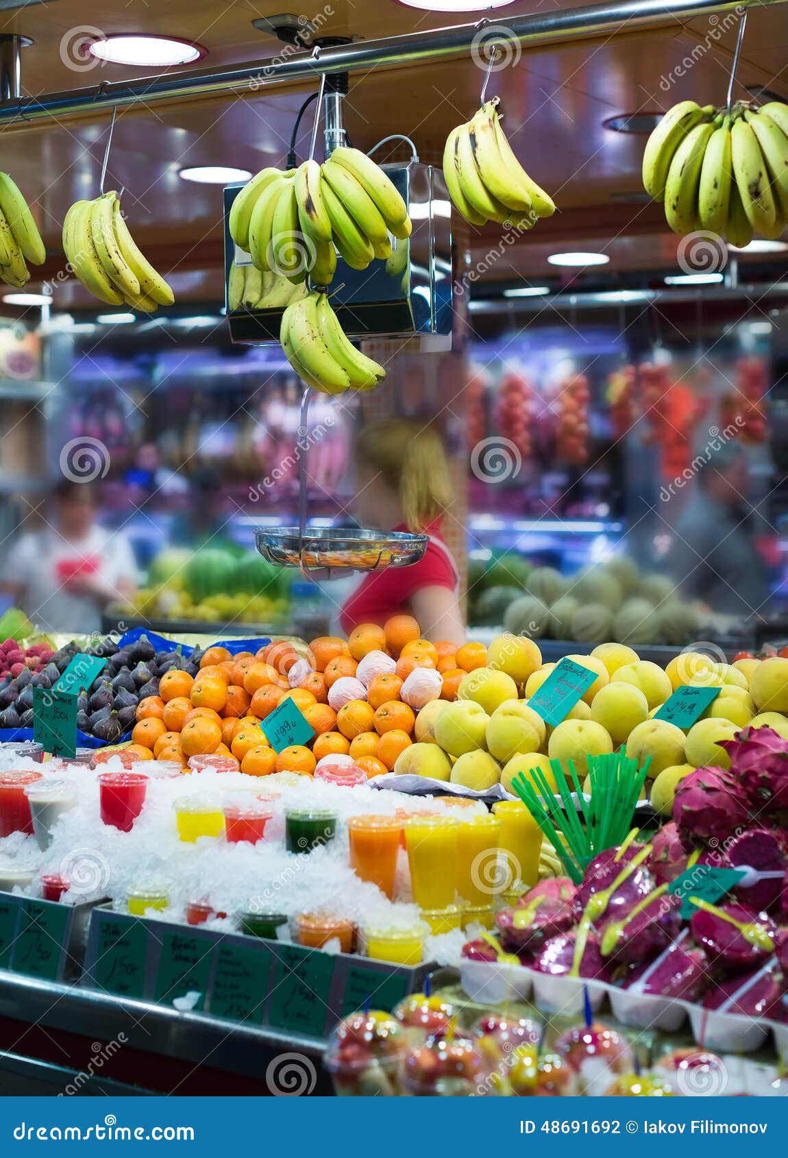 Fruits on counter stock photo. Image of kiwi, fresh, heap - 48691692