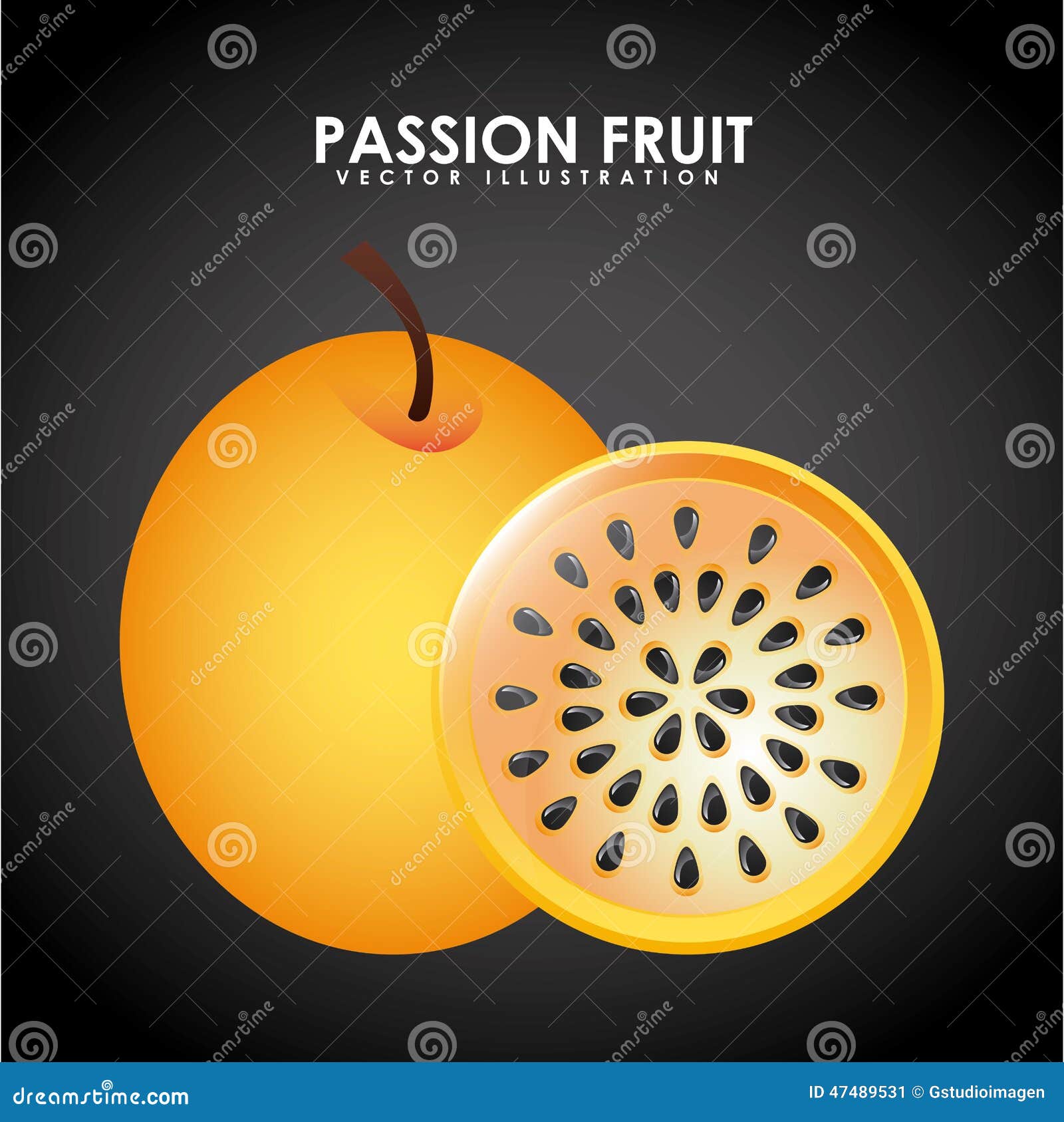 Fruits design stock vector. Illustration of decoration - 47489531