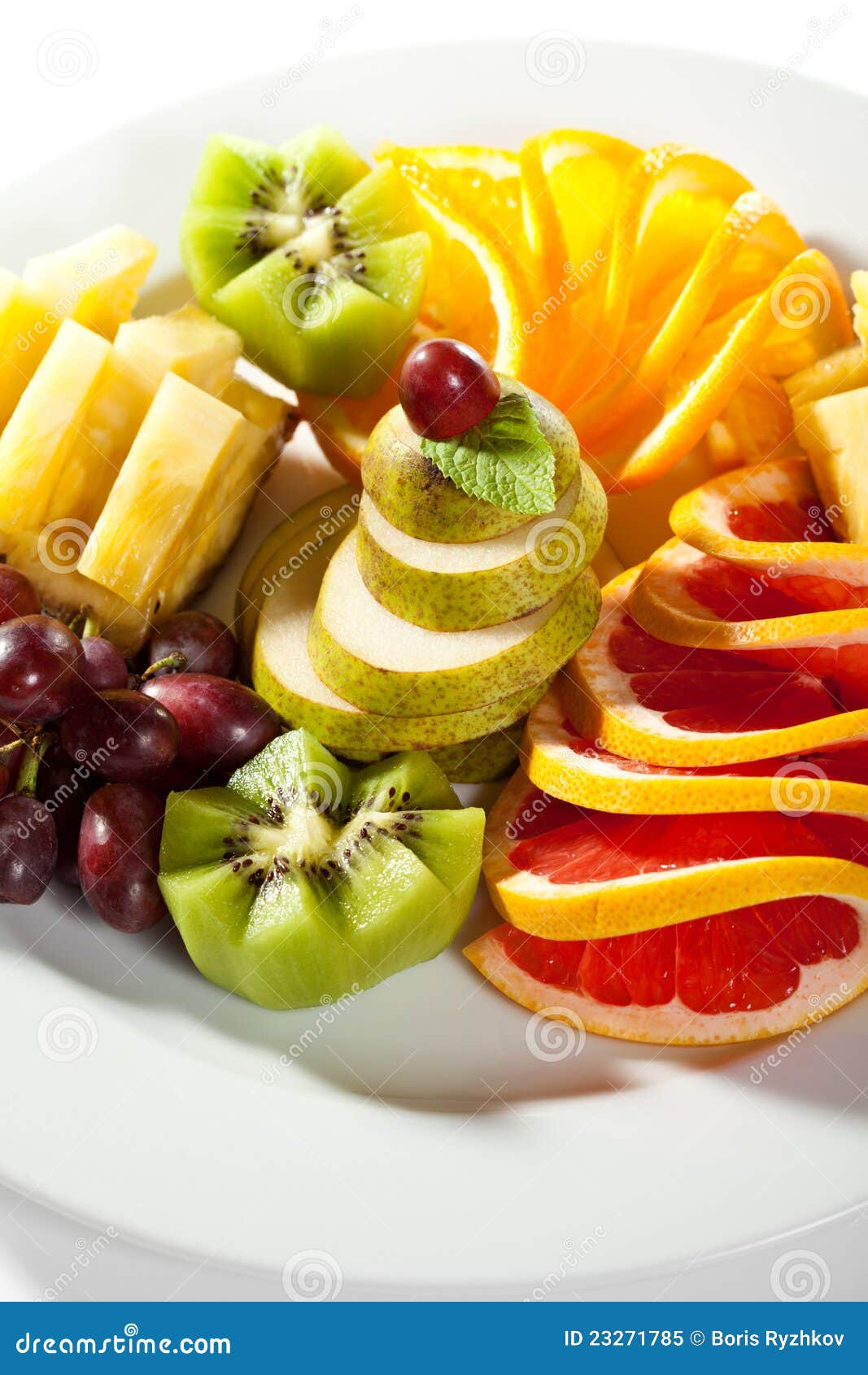 Fruits Dish stock image. Image of orange, berry, citrus - 23271785