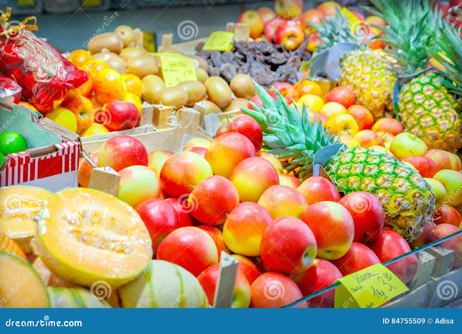 Fruits stock image. Image of produce, bazaar, fruit, marketplace - 84755509