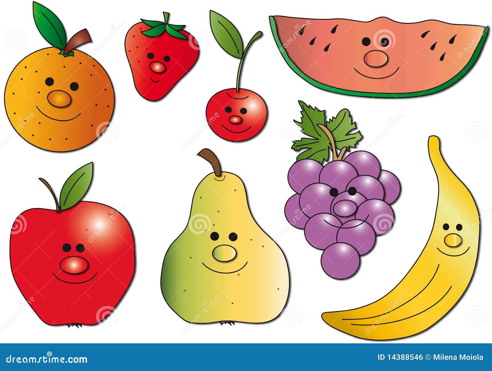 Fruits illustration stock illustration. Illustration of berry - 14388546