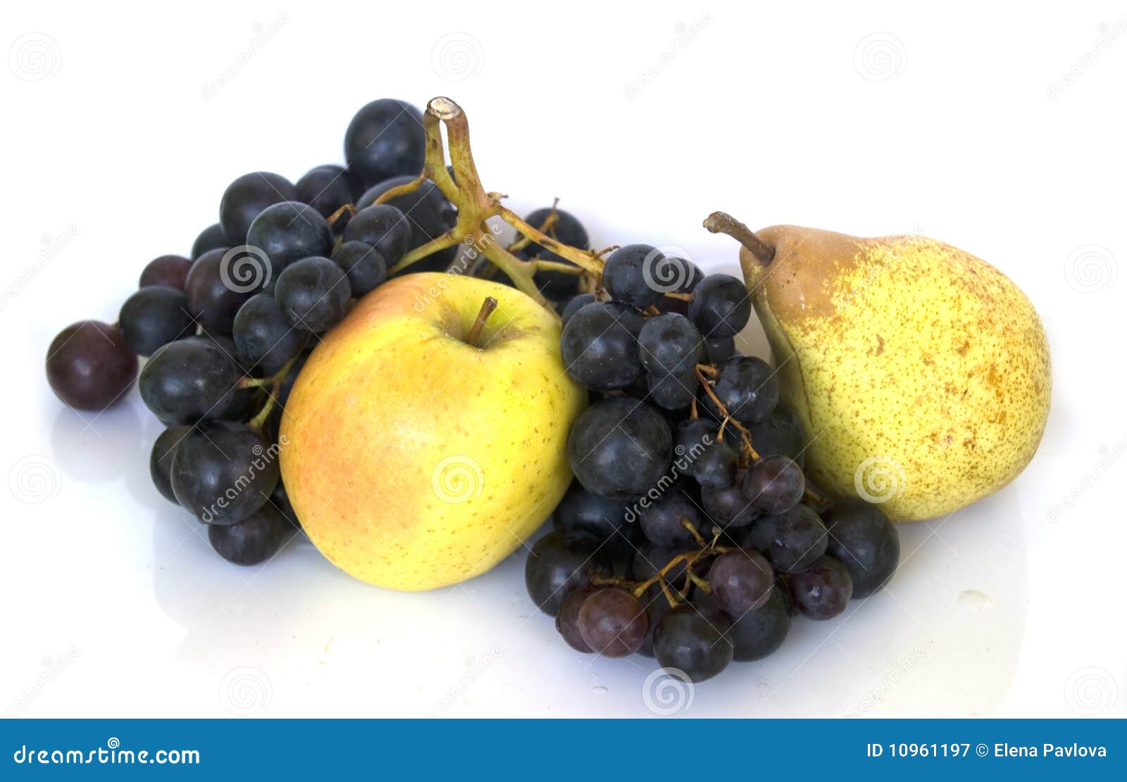 Fruits isolated on white stock image. Image of natural - 10961197