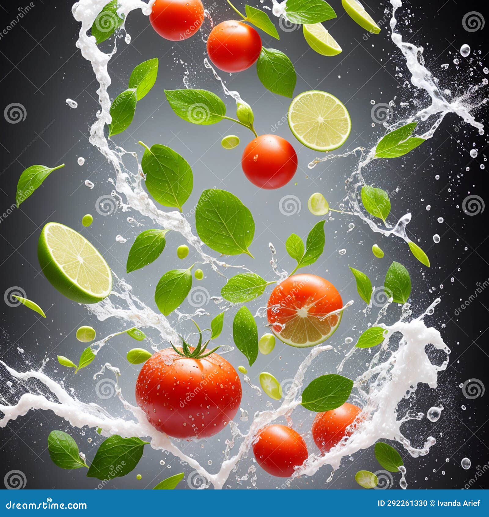 Fruits Lemon Explode with Huge Particles Splashing on the Air Stock ...