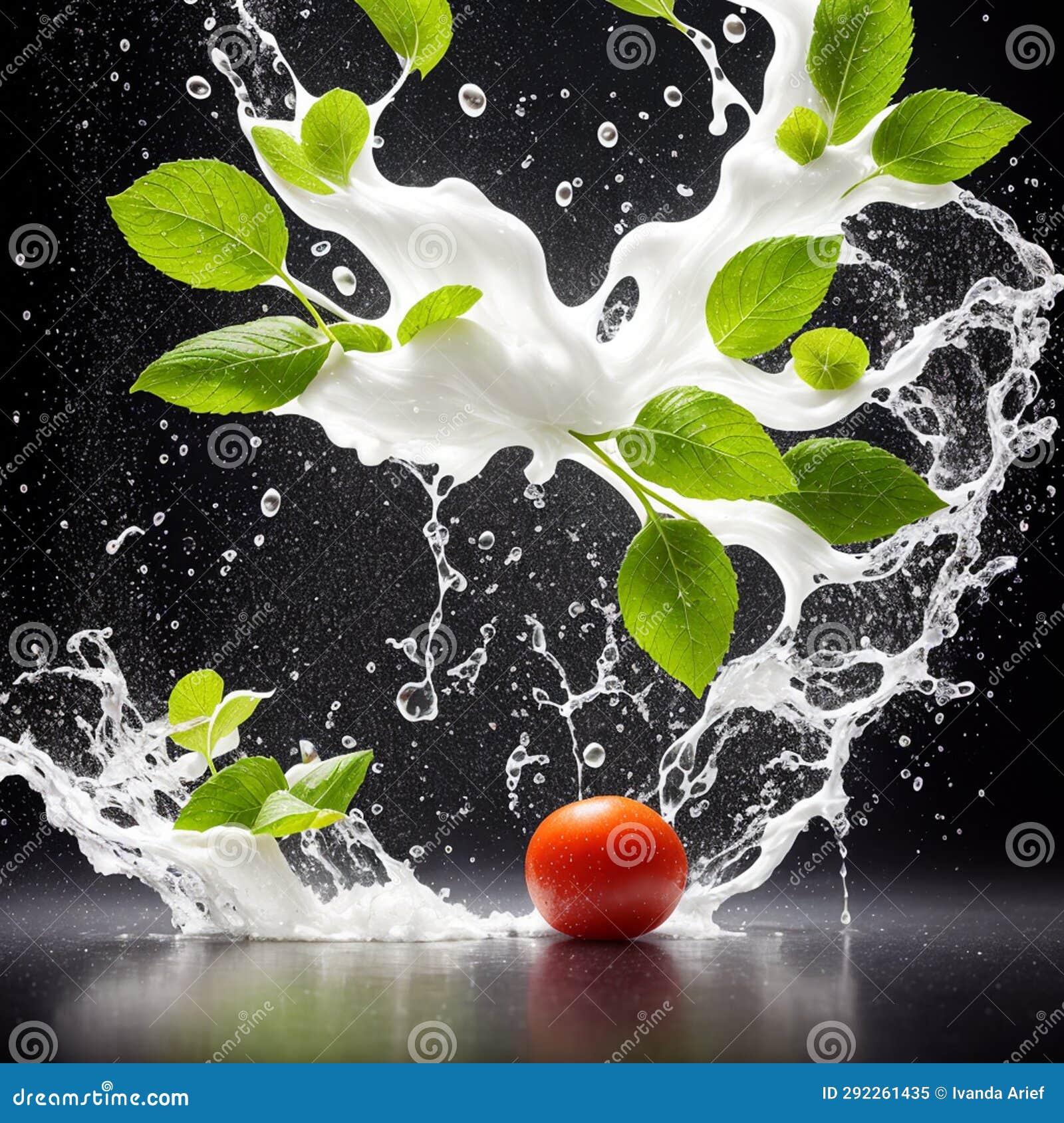 Fruits Lemon Explode with Huge Particles Splashing on the Air Stock ...