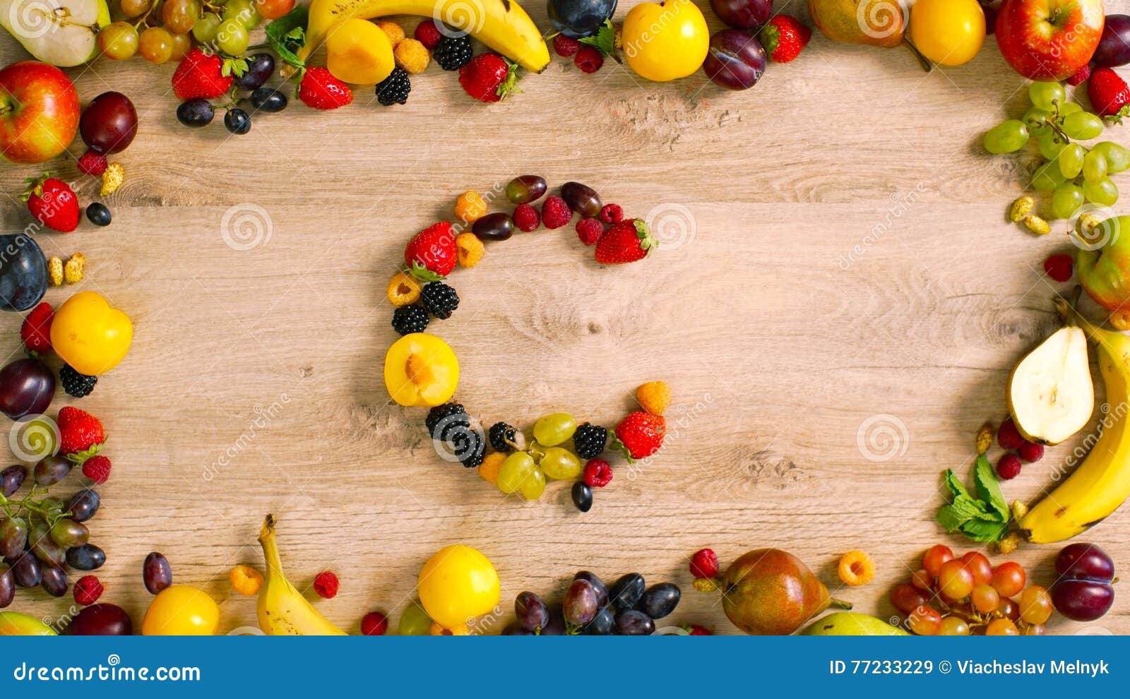 Fruits made letter C stock image. Image of fruit, fruits - 77233229