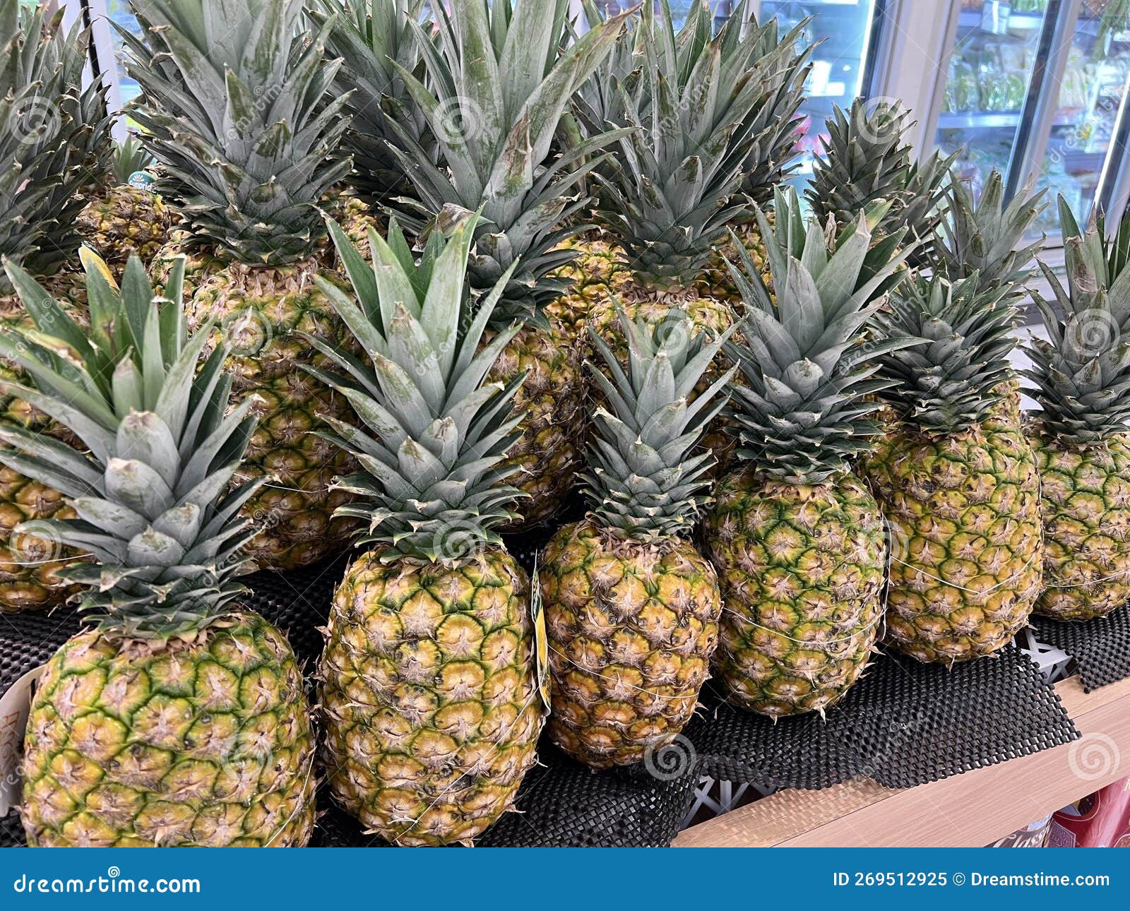 Fruits- Pineapple stock image. Image of purple, sweet - 269512925