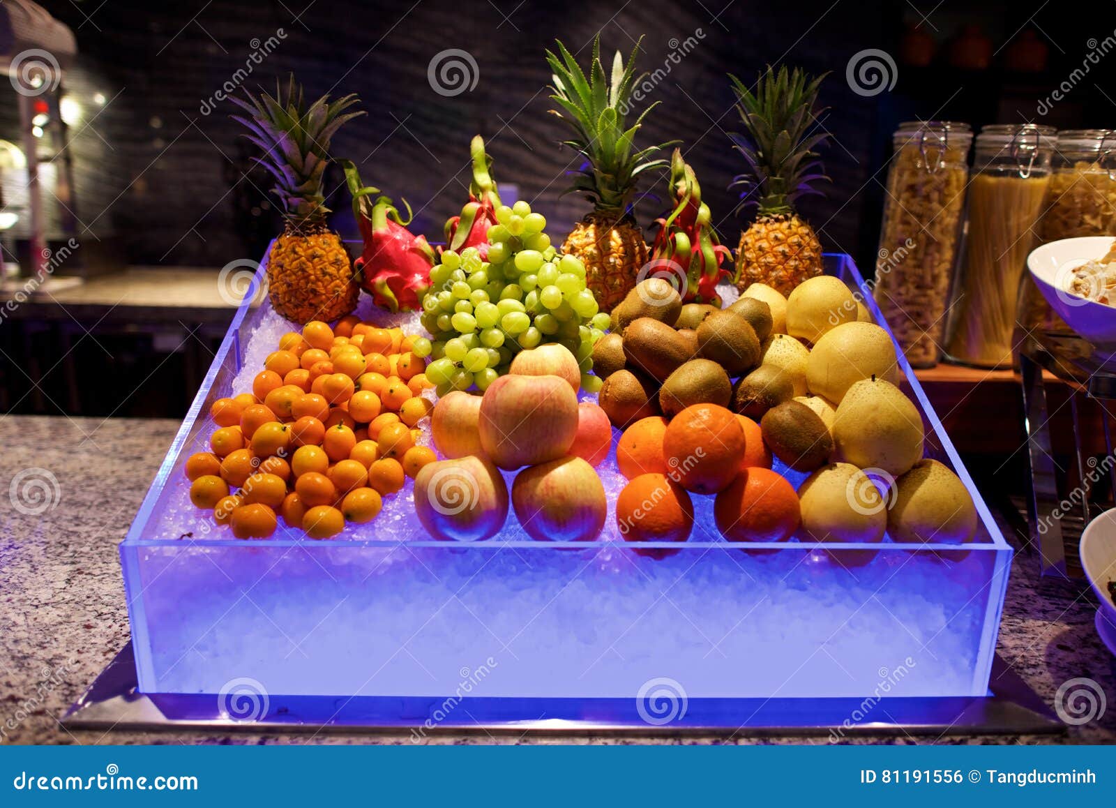 Fruits in Restaurant Buffet Stock Photo - Image of fruit, apple: 81191556