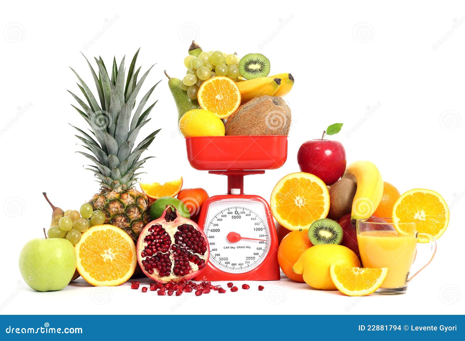Fruits with scale stock photo. Image of cocktail, healthy - 22881794