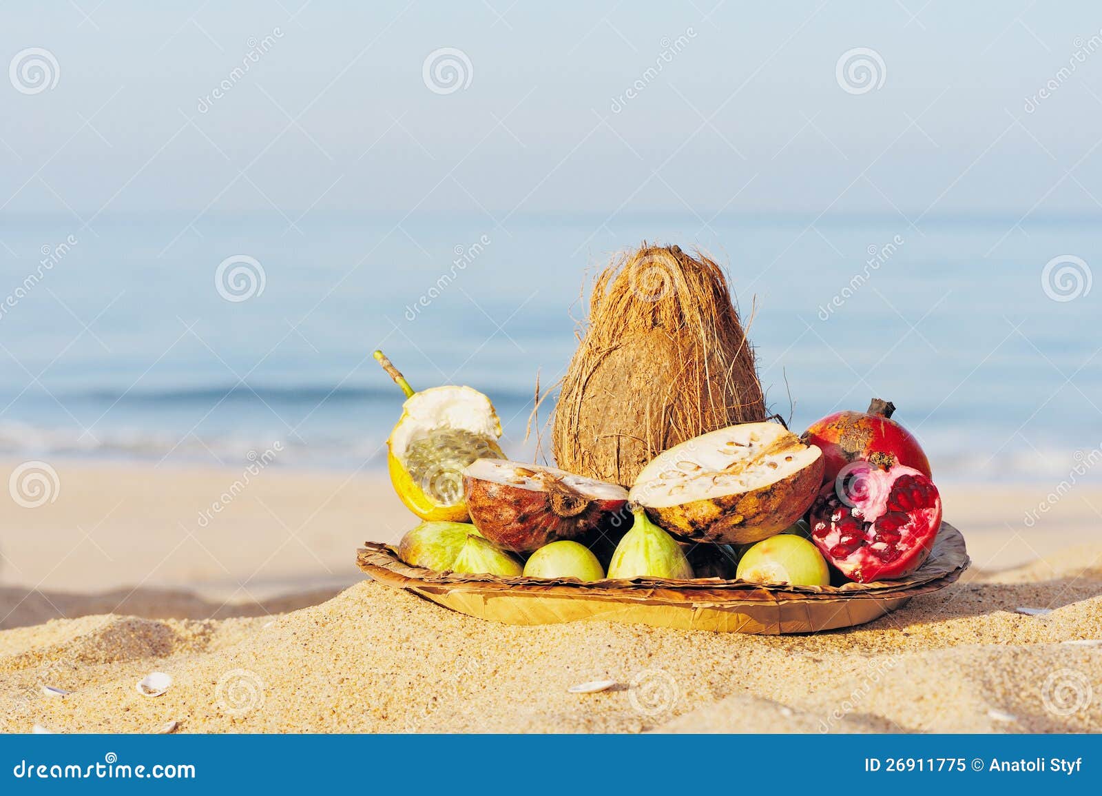 Fruits at the sea stock image. Image of food, seascape - 26911775