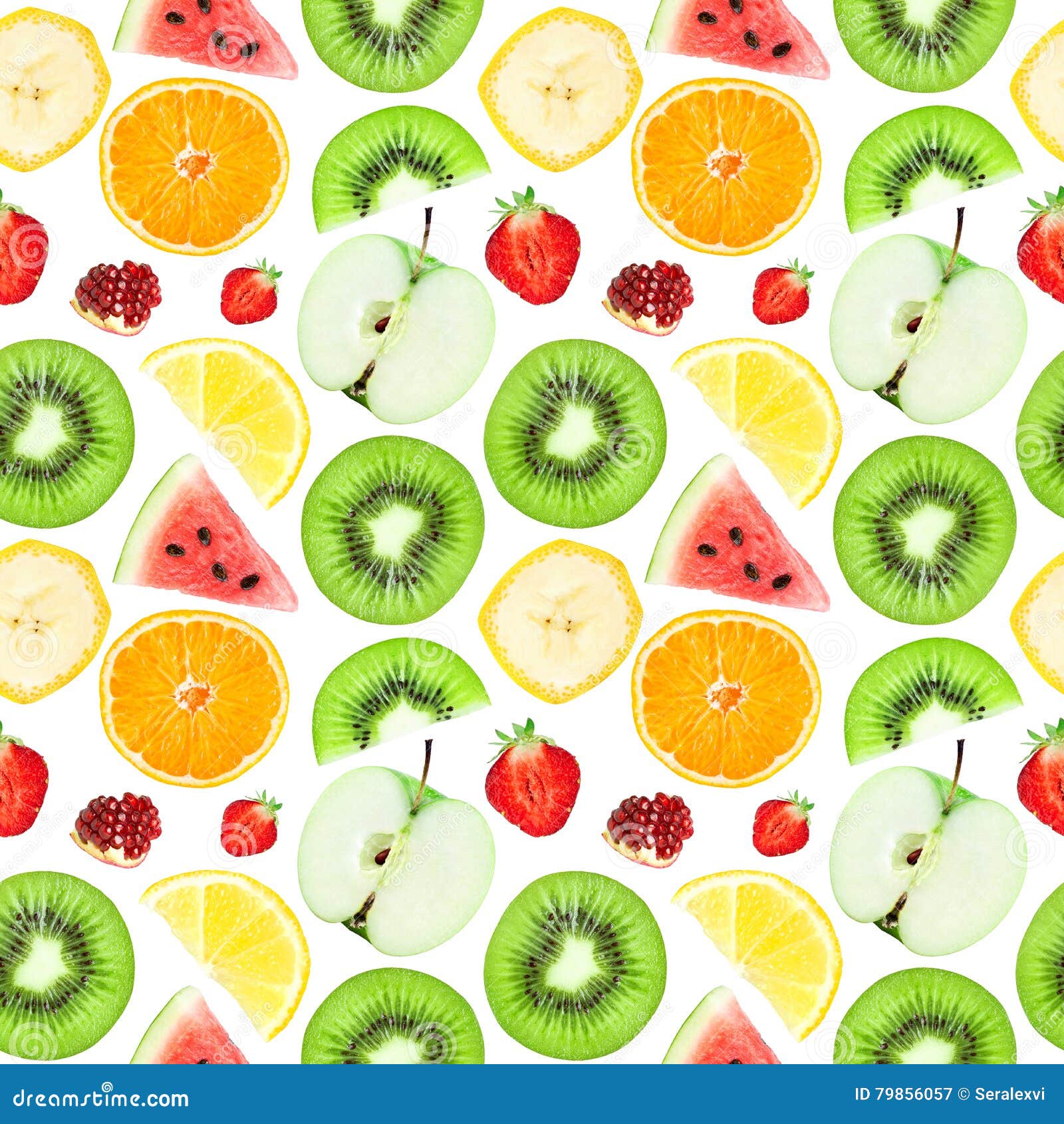 Fruits seamless pattern stock image. Image of orange - 79856057