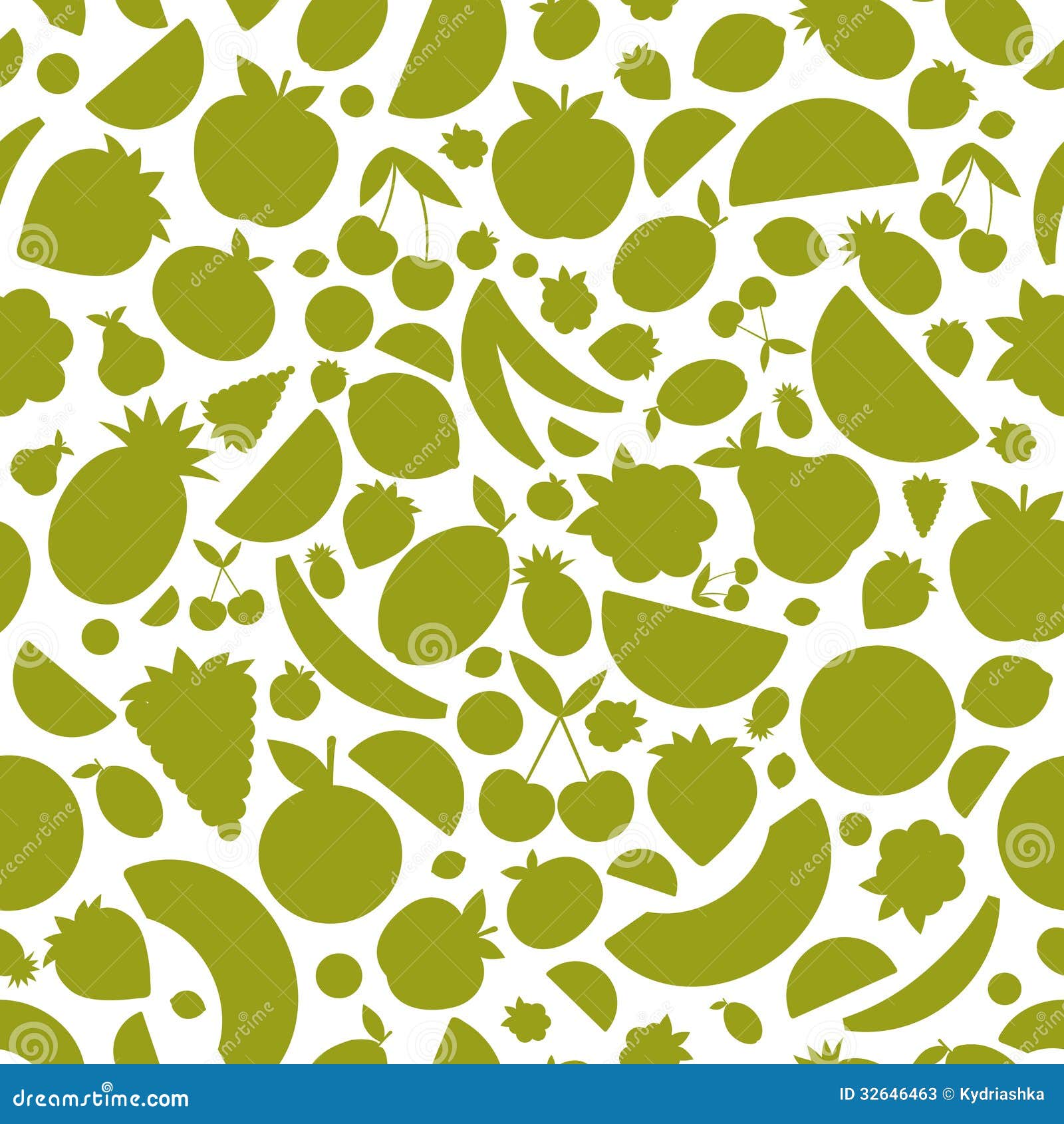 Fruits Seamless Pattern for Your Design Stock Vector - Illustration of ...