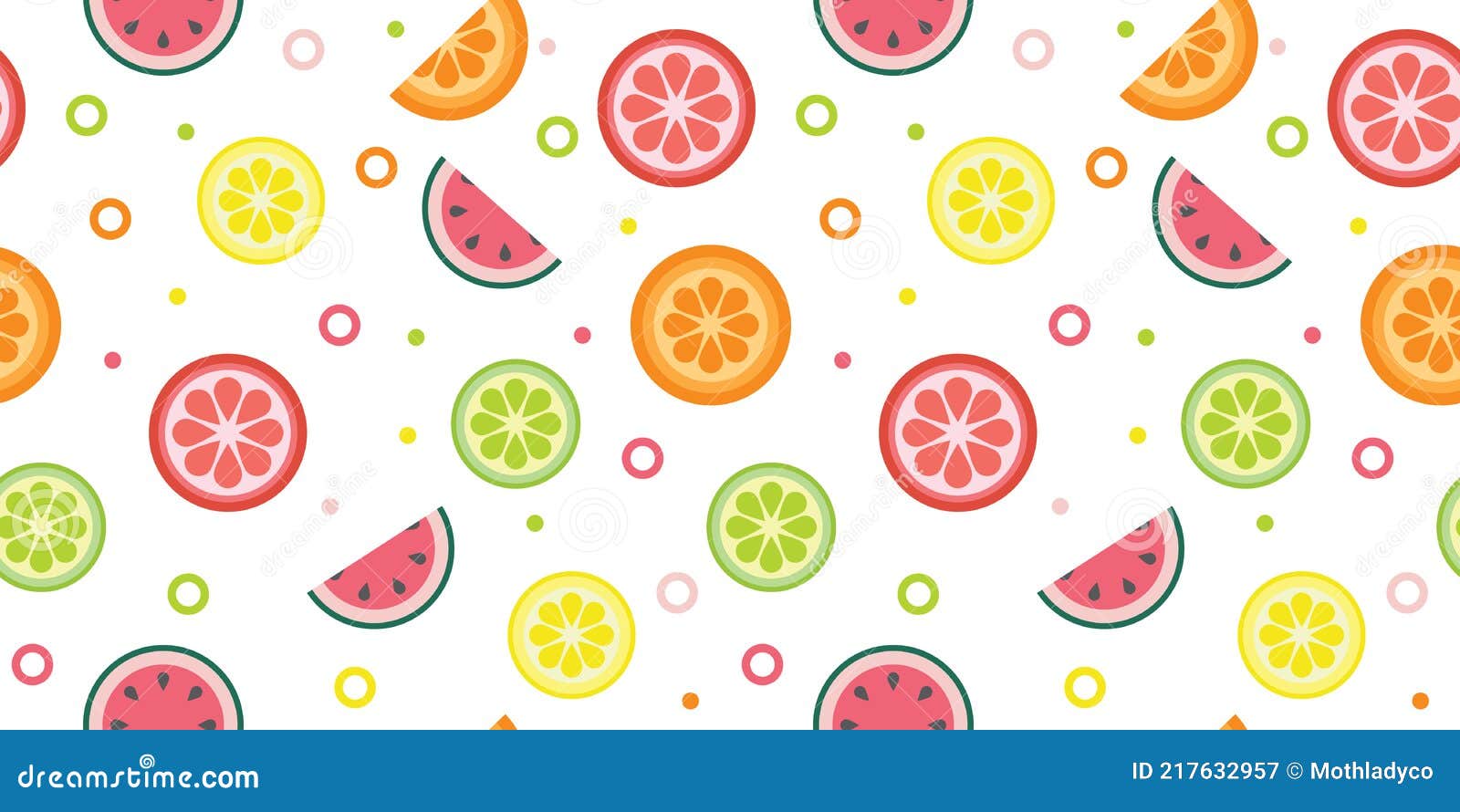 Fruits Seamless Repeat Pattern Vector Background Stock Vector ...