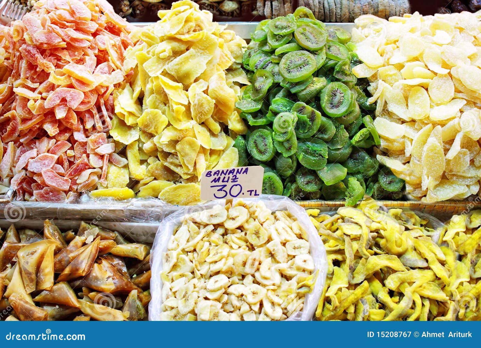 Fruits secs image stock. Image du ingrédient, gourmet - 15208767