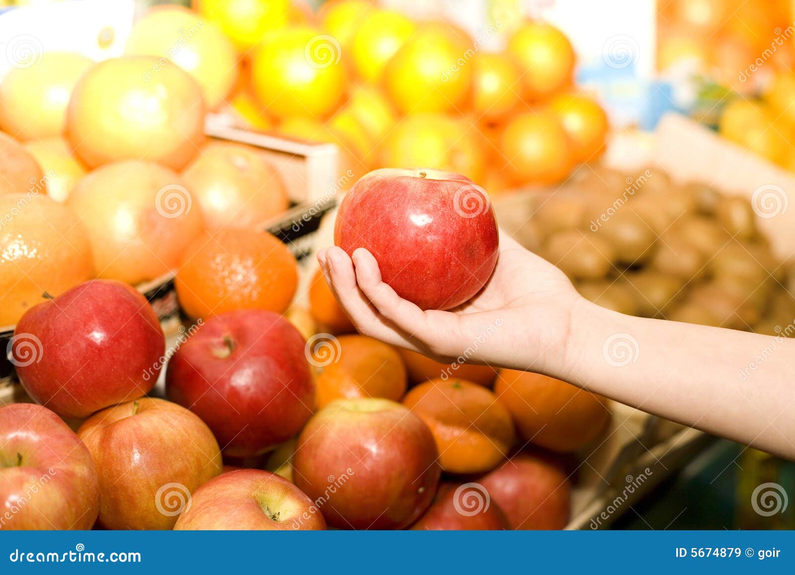 Fruits series stock image. Image of apple, deal, business - 5674879
