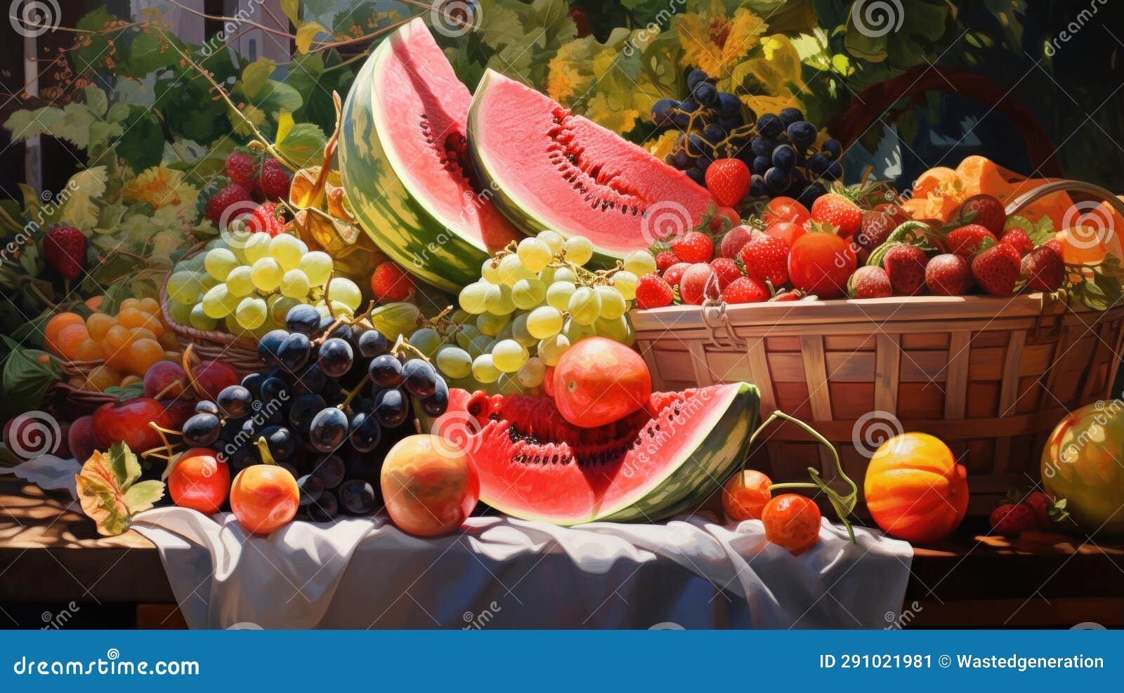 Colorful Fruits on Desk, a Vibrant and Healthy Workspace Adornment ...